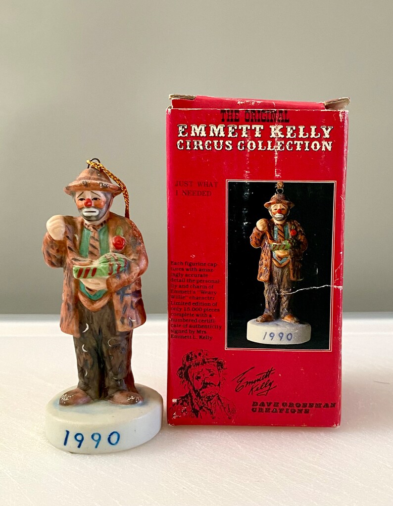 The Original Emmett Kelly Circus Collection "just What I Needed ...