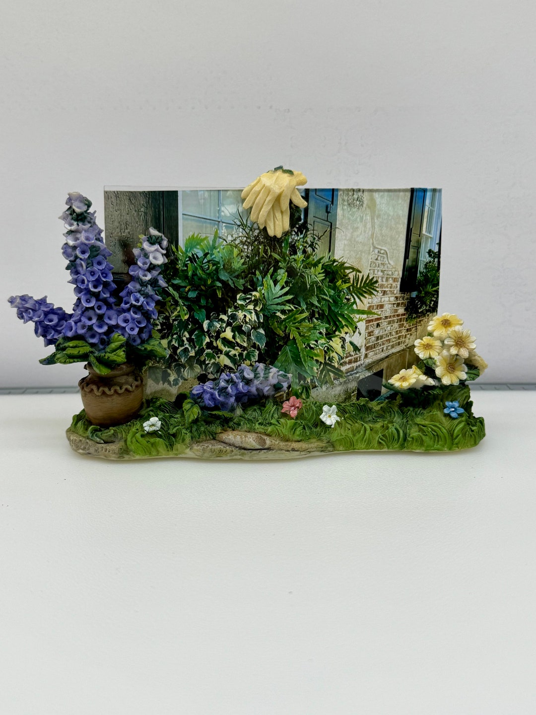 Vintage 3D Garden Photo Frame, 3D Resin Picture Frame, Decorative ...