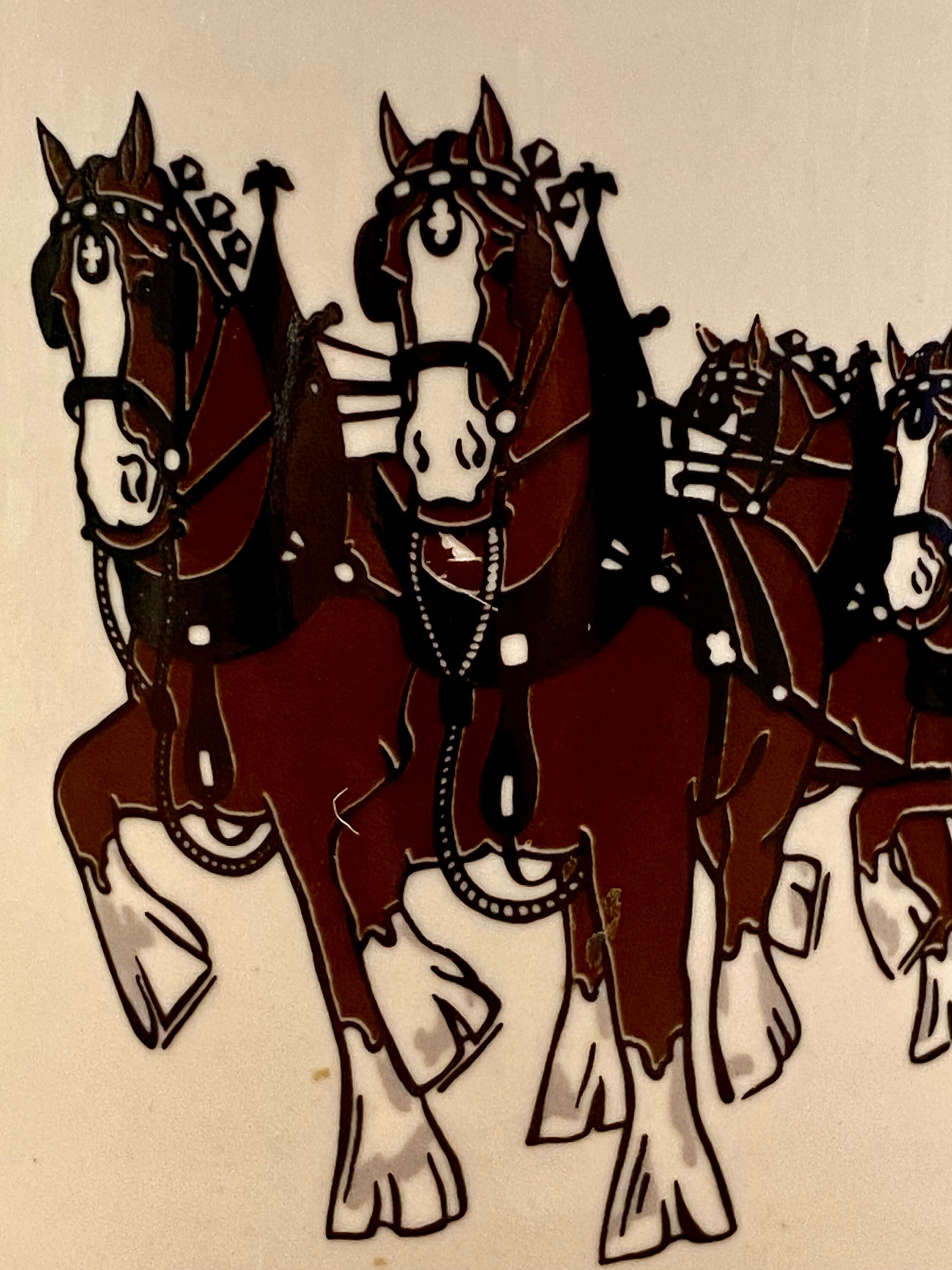 Vintage Budweiser Clydesdale Beer Stein / Budweiser Champion - Etsy