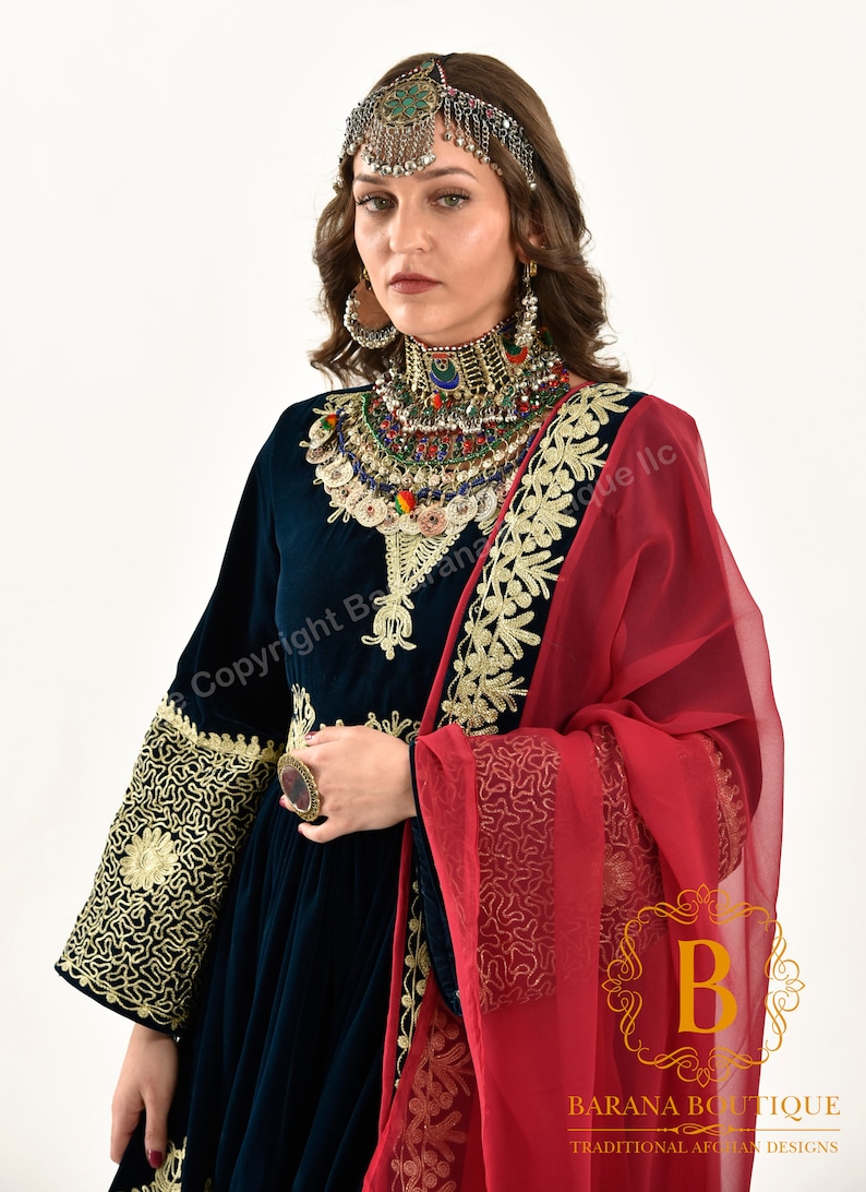 Afghani Traditional Handmade Clothes for Women Kuchi Dress - Etsy