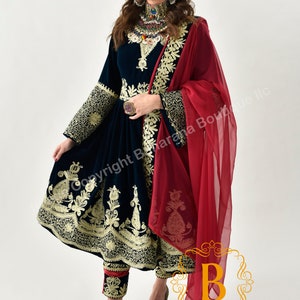 Afghani Traditional Handmade Clothes for Women, Kuchi Dress, Afghani ...