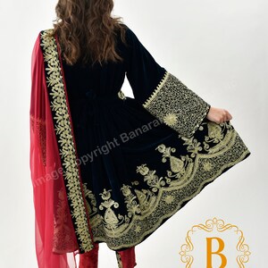 Afghani Traditional Handmade Clothes for Women, Kuchi Dress, Afghani ...