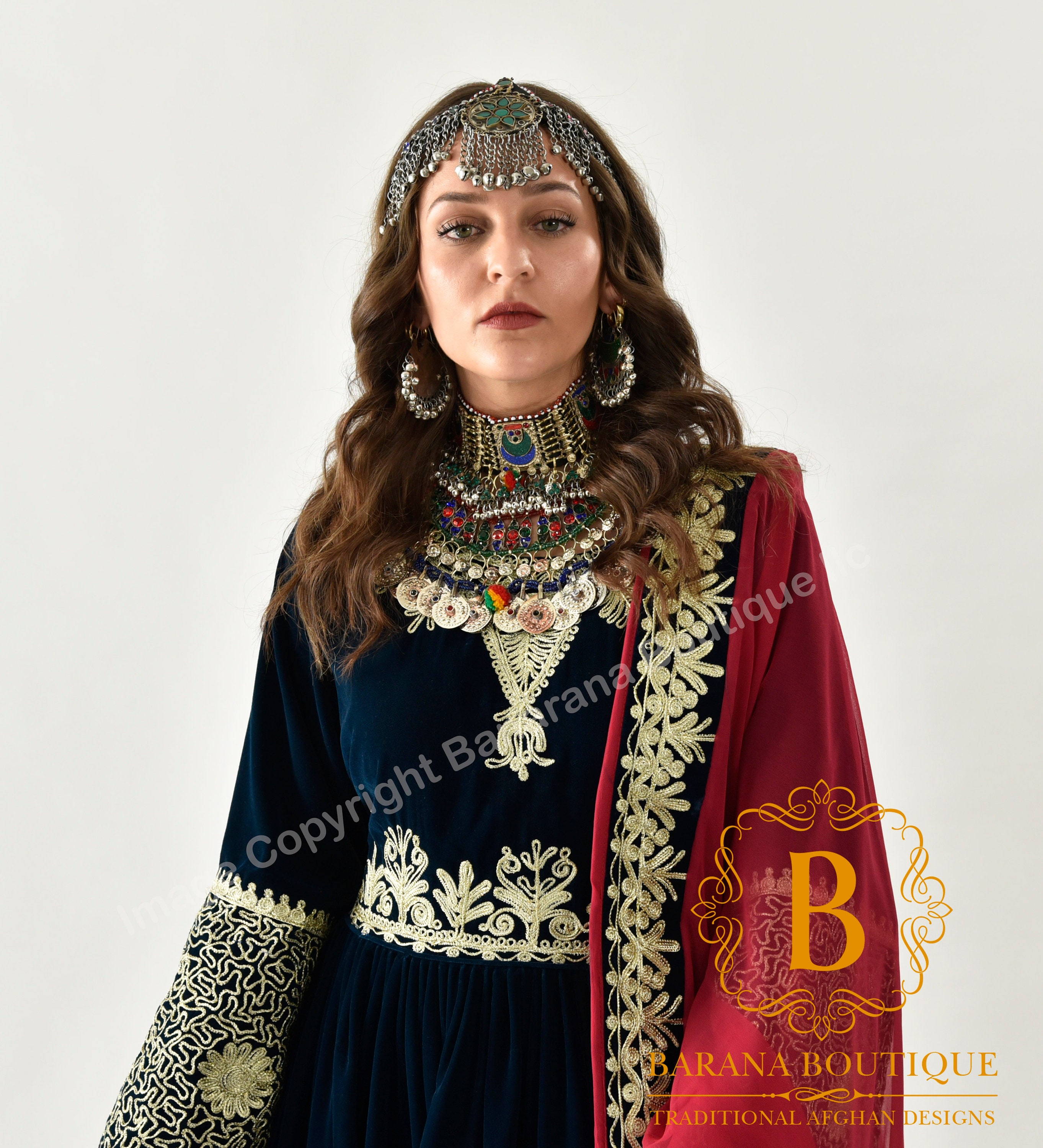 Afghani Traditional Handmade Clothes for Women, Kuchi Dress, Afghani ...