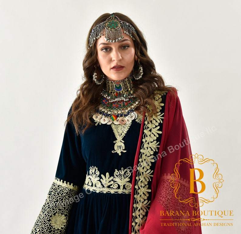 Afghani Traditional Handmade Clothes for Women, Kuchi Dress, Afghani ...