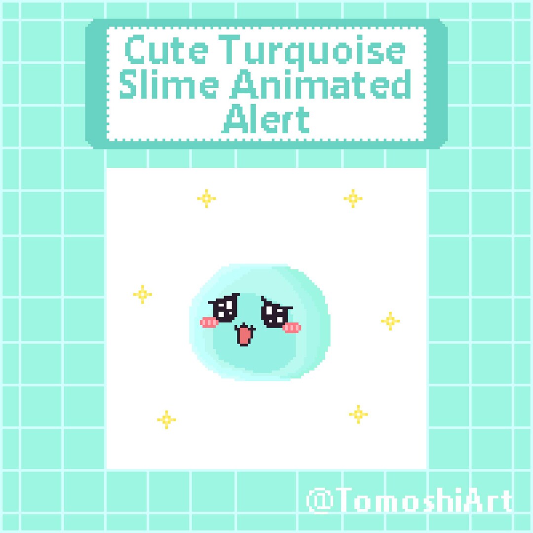Animated Slime Stream Alert | Animated Alert | Cute Slime Twitch Alert ...