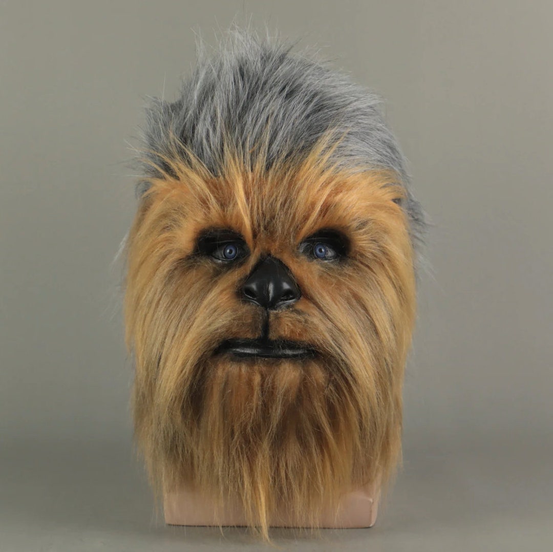 Realistic Unisex Chewbacca Mask Ideal for Halloween Parties, Costume ...