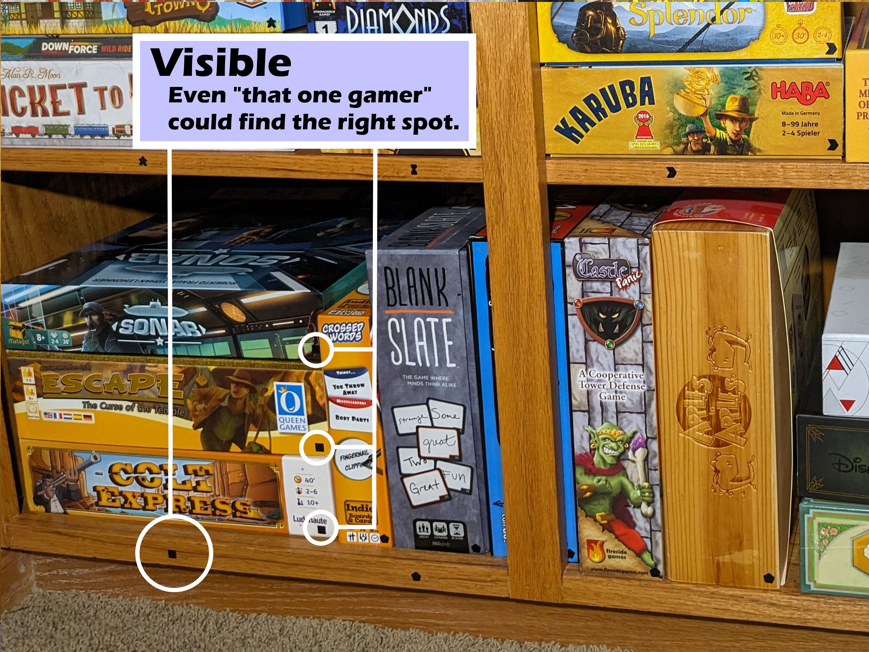 Board Game Labels to Organize Shelves - Etsy