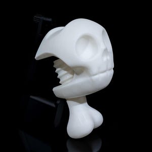 Skull Vice Headphone Stand | Unique Desk Display | Bone Head Phone ...
