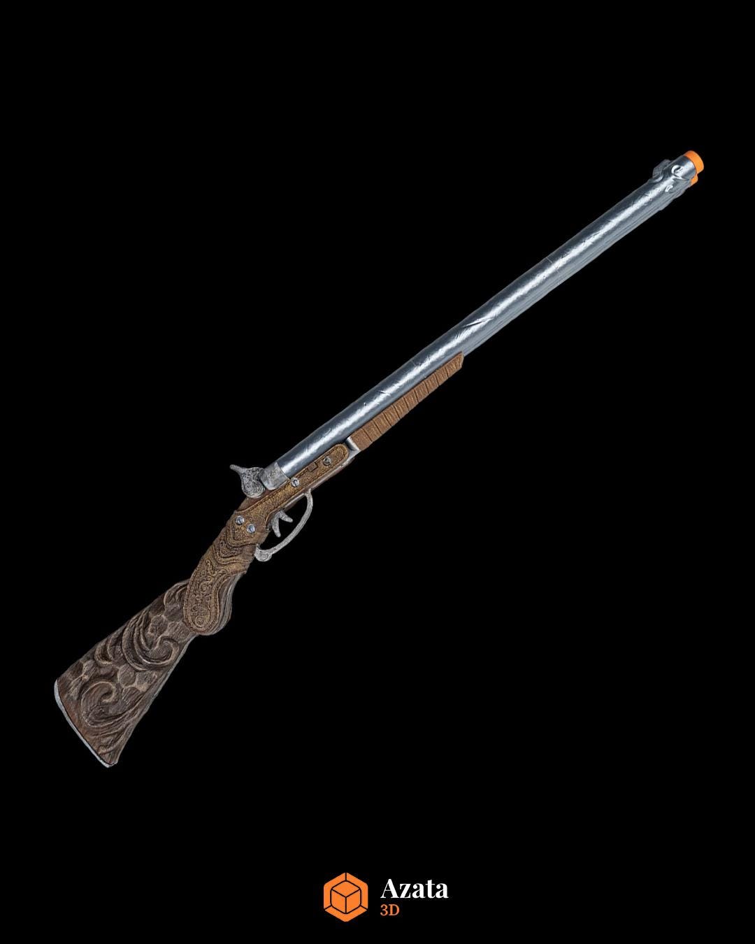 Colt 1878 Double-barrel Cosplay Toy Gun Articulated Trigger Breech ...