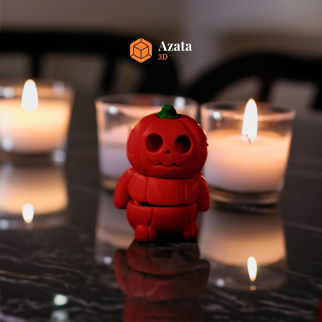 Tiny Pumpkin Keychain 3D Print Cute Toy Animal Keychain - Etsy