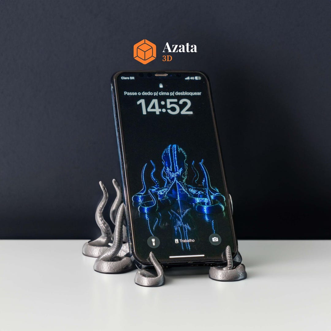 Tech Guru Octopus Phone Stand | Unique Personalized Sea Animal ...