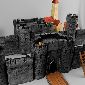 BUILD Your Own CASTLE | Island Castle | Castle Fortress | Island Fort ...