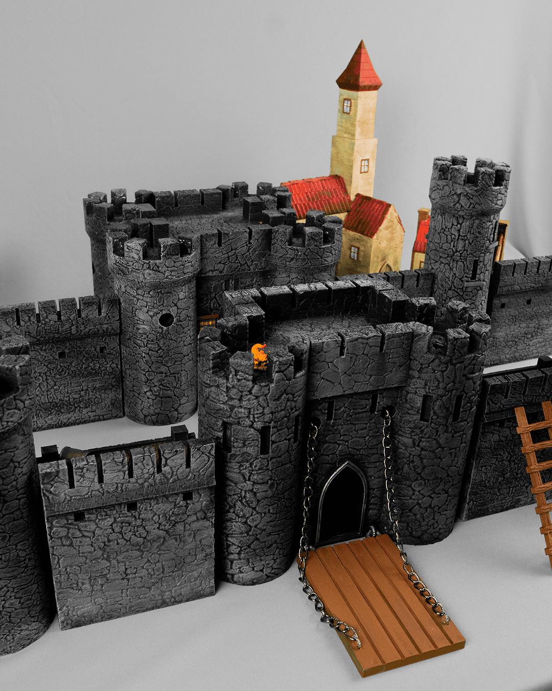 BUILD Your Own CASTLE | Island Castle | Castle Fortress | Island Fort ...