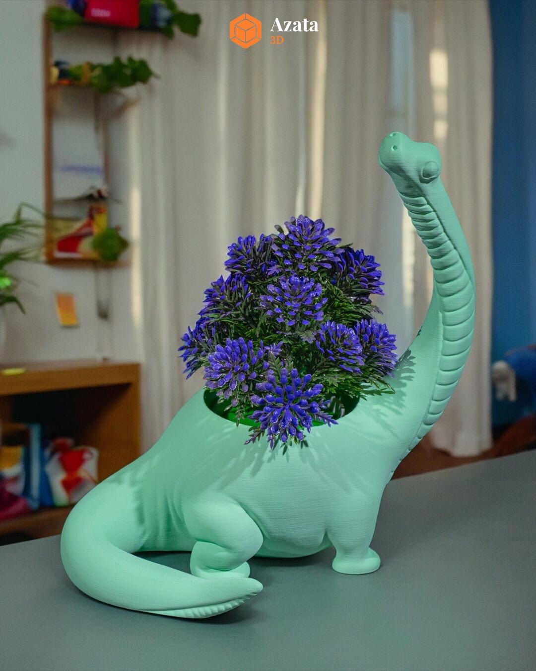 Herbivore Planter | Dinosaur Succulent Planter Flower Plant Pot ...
