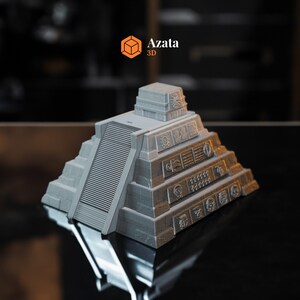 Aztec Pyramid Puzzle Box With Hidden Compartment | Riddle Box Mystery ...