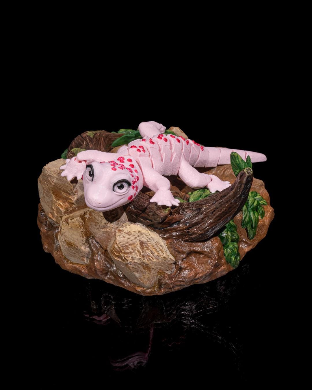 Articulated Lady Gecko Cute Leopard Reptile - Etsy