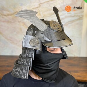 Kabuto Samurai Helmet Samurai Armor Helmet, Japanese Samurai Wearable ...