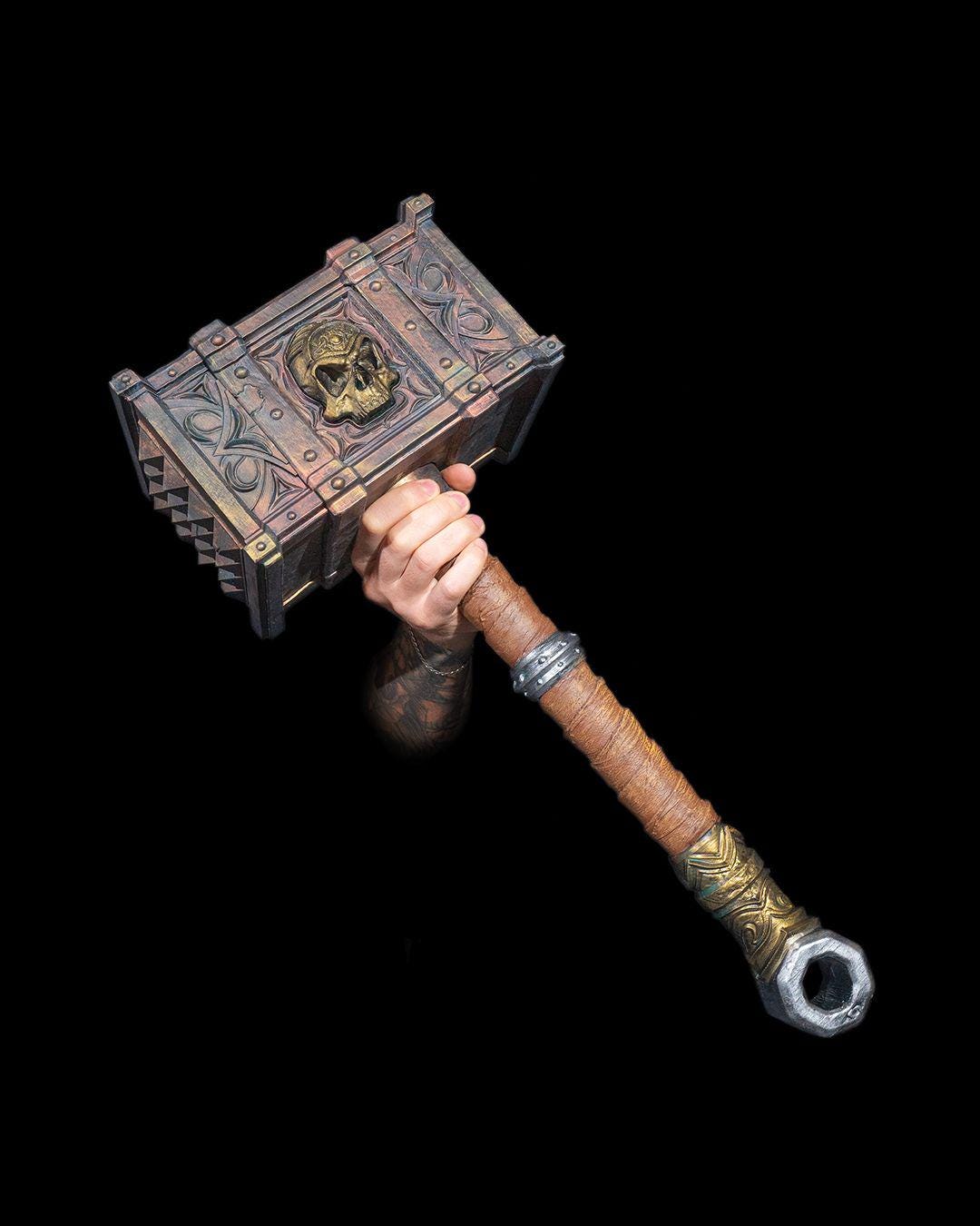 Butcher’s Meat Mallet Hammer | Unique War Sledge Hammer | Cosplay Prop ...