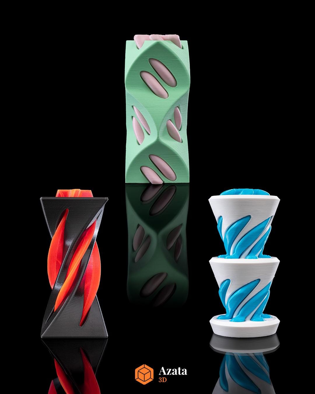 Spiral Helix Fidget Toys | Passthrough Sculpture for Calmness ...