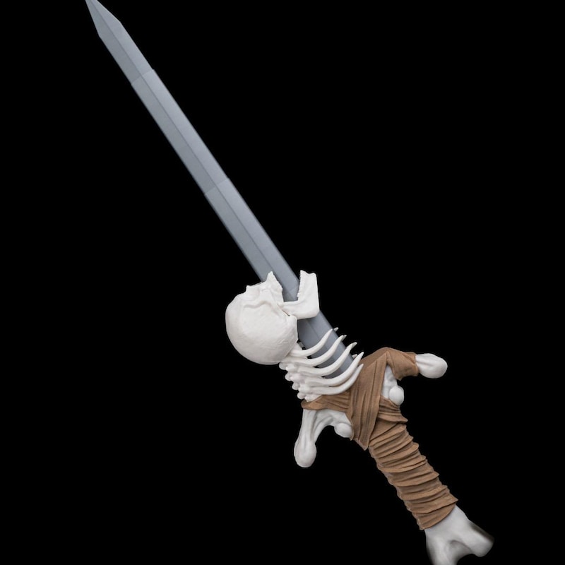 Skeleton With Sword - Etsy