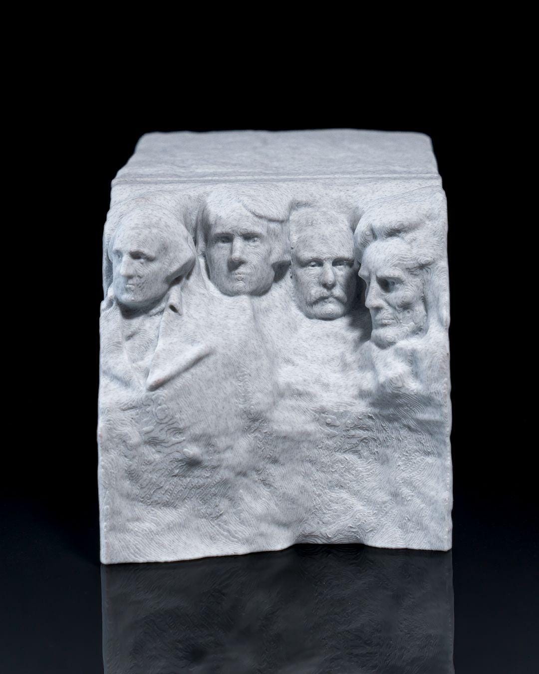 Vault Rushmore Statue Replica | Unique Hidden Storage for Small Secrets ...