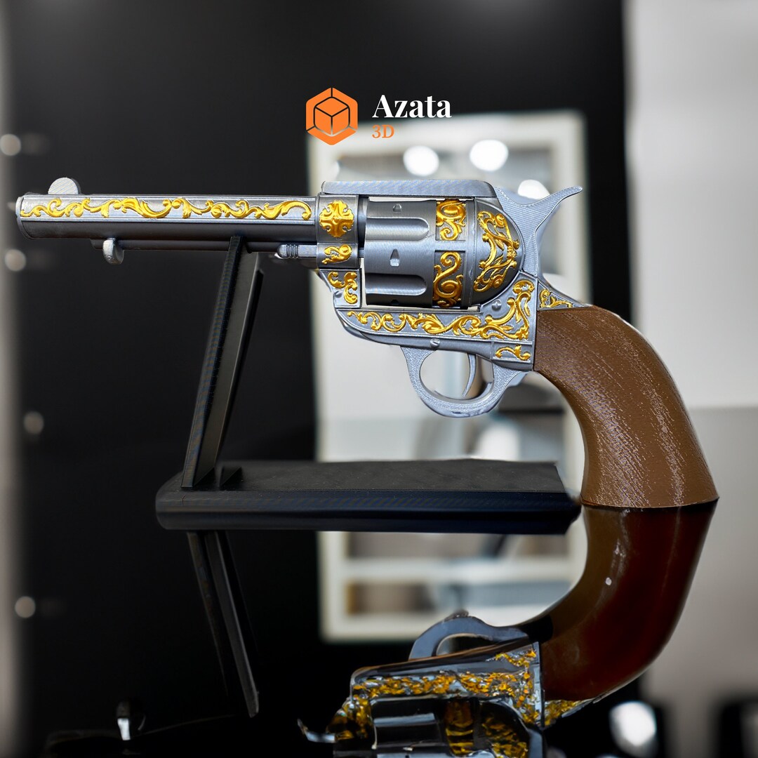 Revolver Gun Toy 3D Printed Table Decor Gun for Kids Gun Gift - Etsy