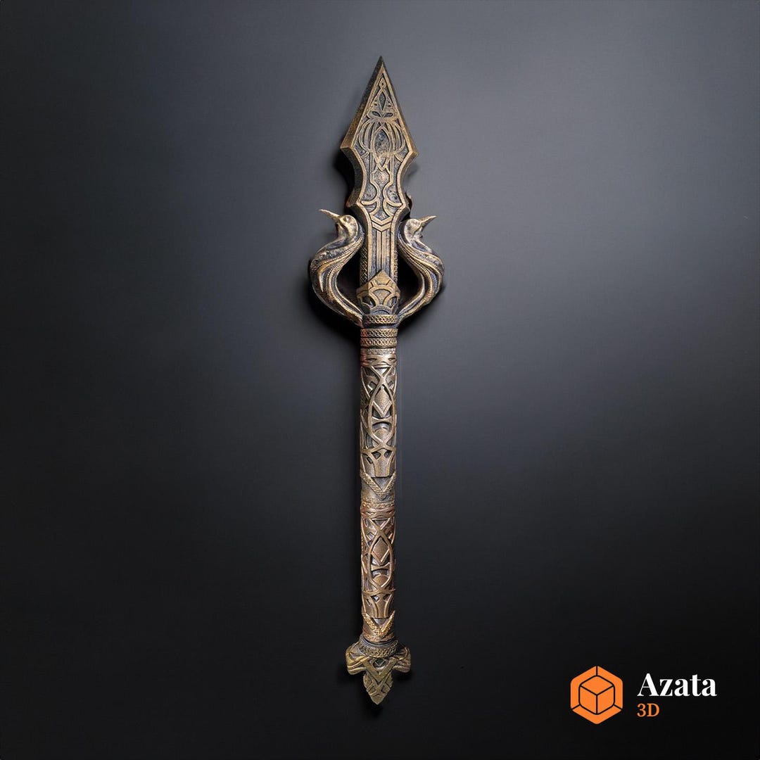 Realistic Gungnir Odin's Spear Unique Thor & Loki Gear Asgard Cosplay ...