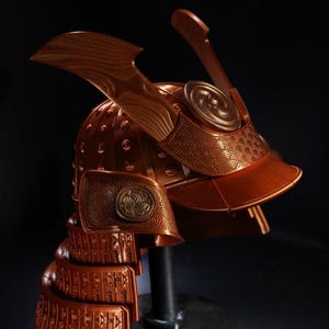 Kabuto Samurai Helmet Samurai Armor Helmet, Japanese Samurai Wearable ...