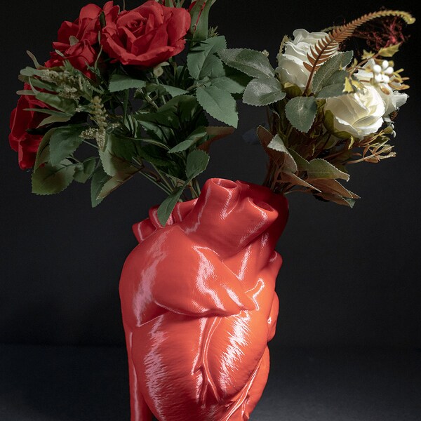Heart Vase - Etsy
