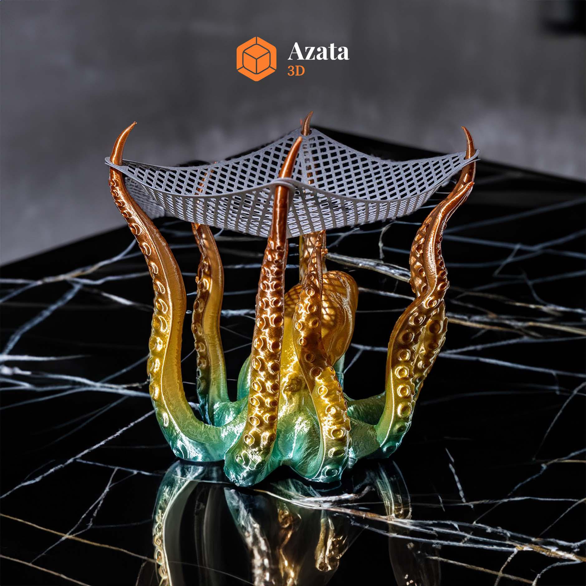 Octopus Tentacle Fruit Basket | Unique Decorative Bowl for Kitchen ...