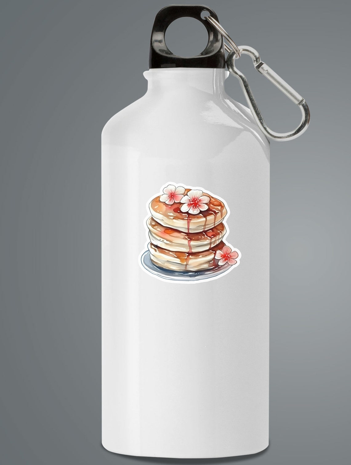 Pancake Sticker Floral Pancake Sticker Food Sticker - Etsy