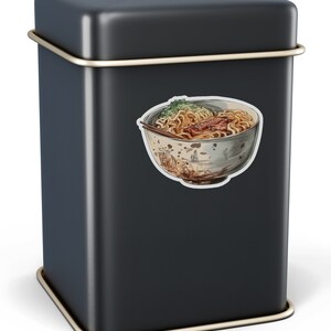 Ramen Sticker, Noodle Stickers, Asian Food Sticker, Japanese Ramen ...