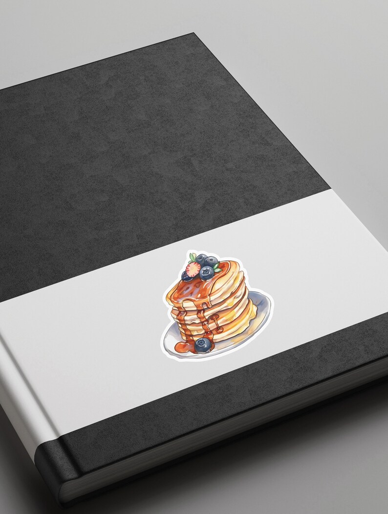 Pancake Sticker, Fruit Pancake Sticker, Food Sticker, Breakfast Sticker ...