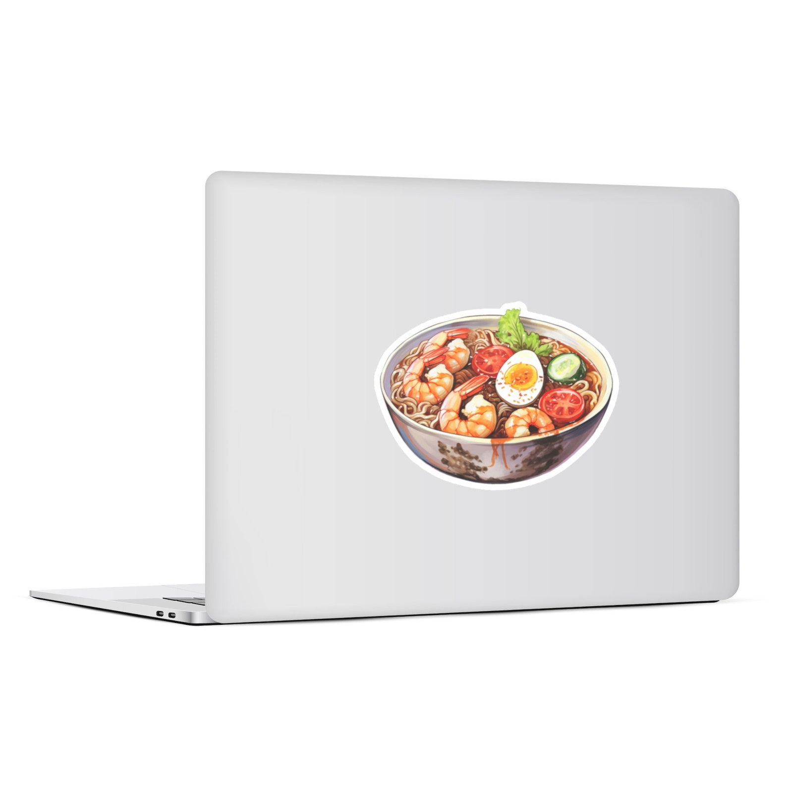 Shrimp Ramen Sticker, Noodle Sticker, Asian Food Sticker, Japanese ...