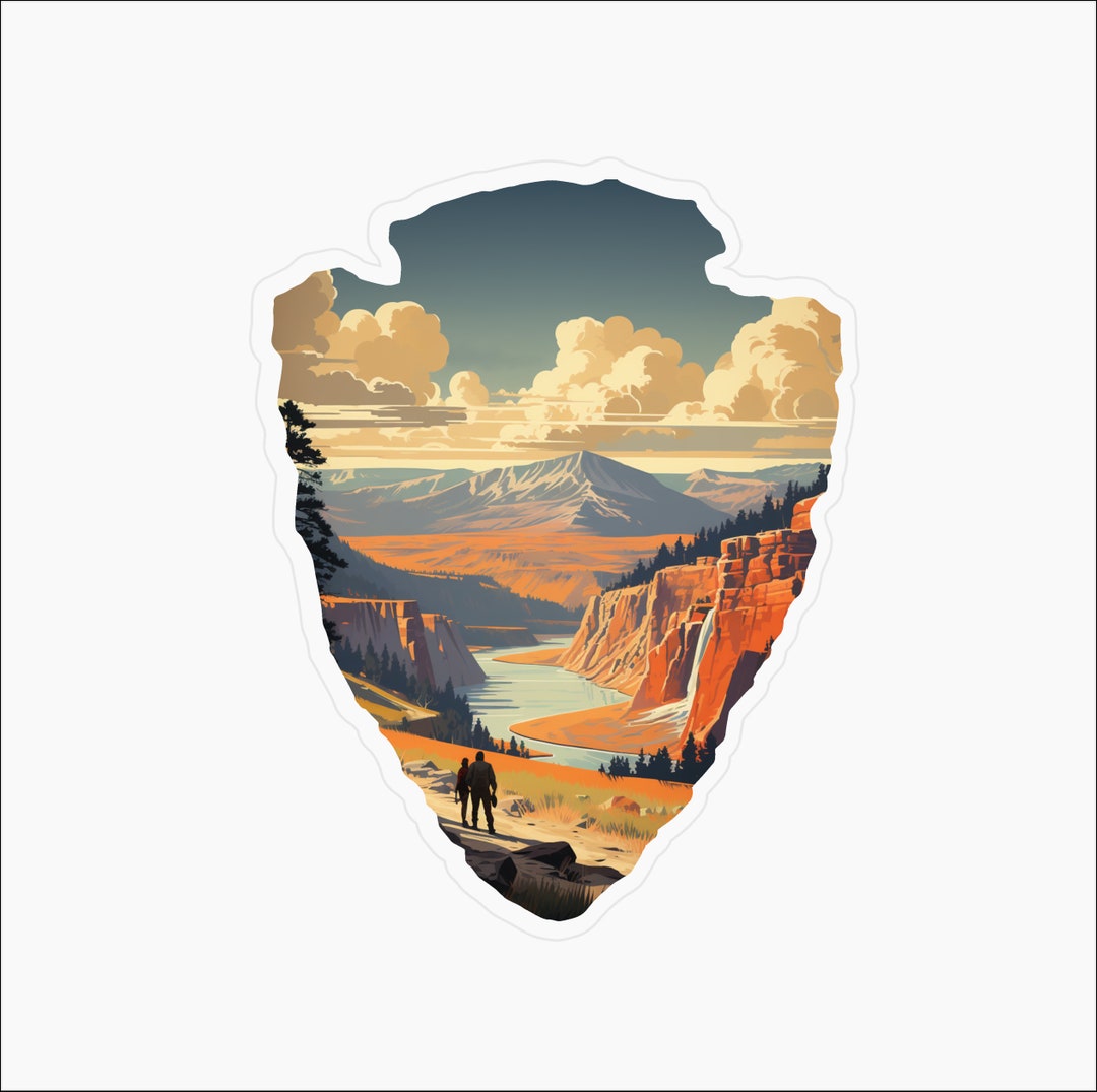 Arrowhead National Park Sticker, Nature Sticker, Park Service Sticker ...