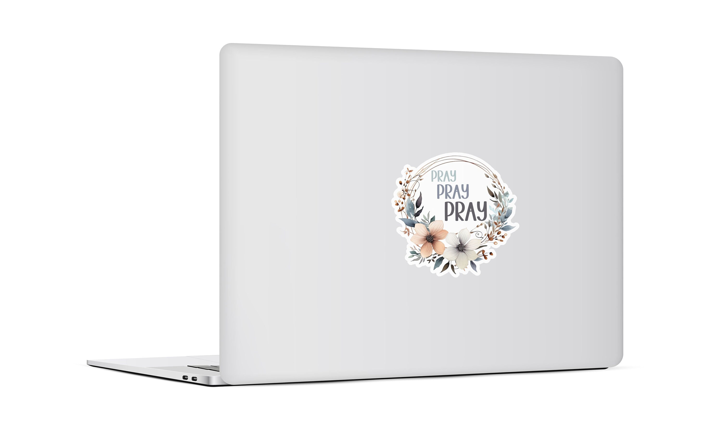 Pray Pray Pray Decal, Religious Decal, Christian Sticker, Faith Decal ...