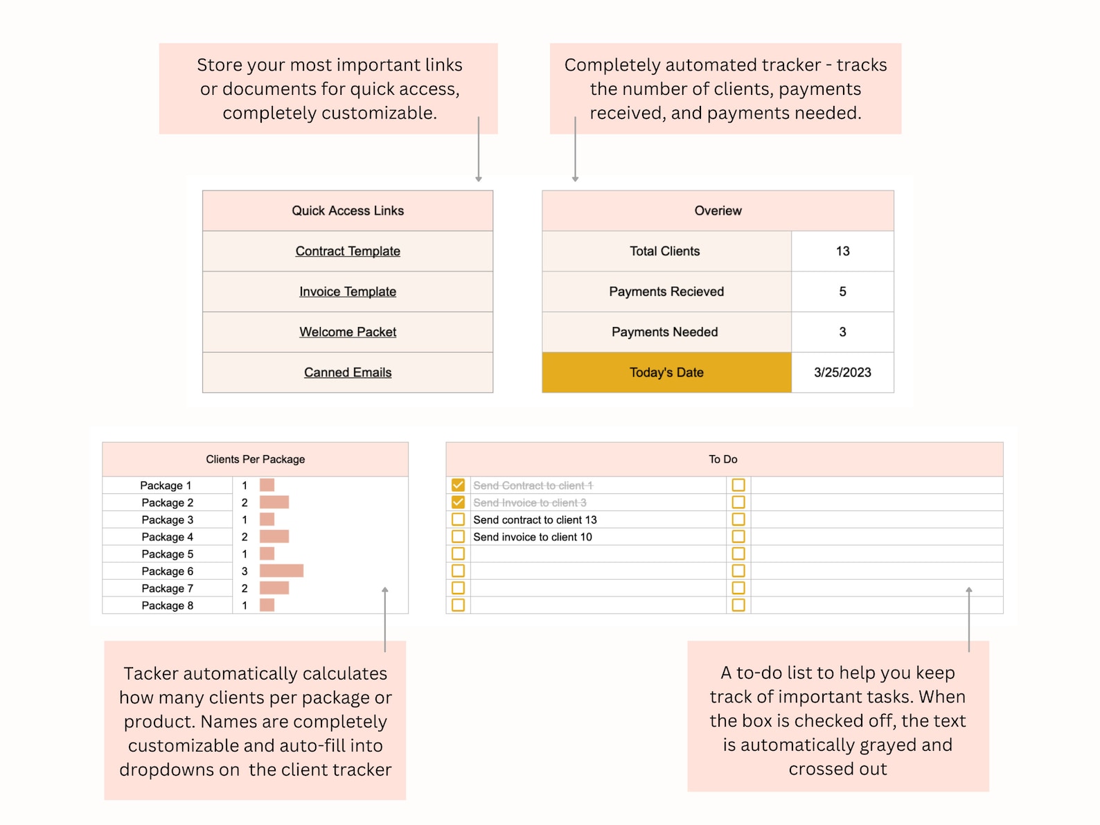 Client Onboarding Spreadsheet for Google Sheets Client - Etsy