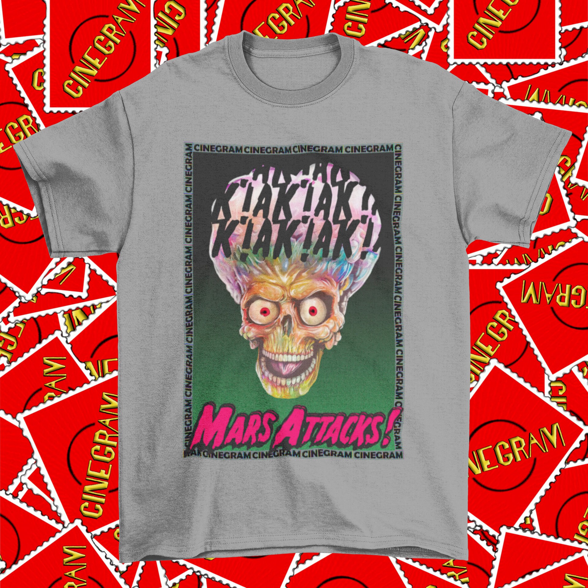 Mars Attacks Movie T-shirt, Retro Movie Graphic Tee, Gift for Him, Gift ...