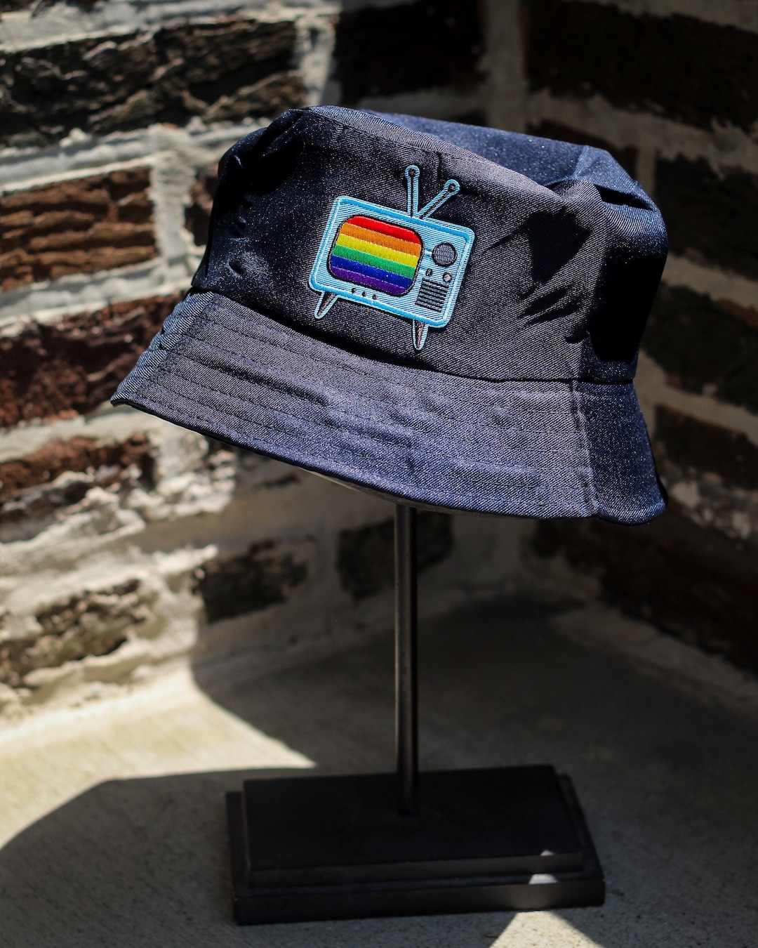 Streetwear Bucket Hats Retro Colorful Bucket Hat Unisex Embroidered ...