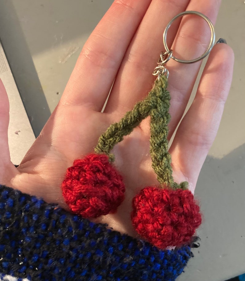 Cherry Cherry Lady Keychain Pattern - Etsy
