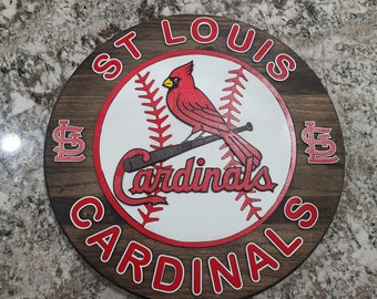 St. Louis Cardinals Wood Sign - Etsy
