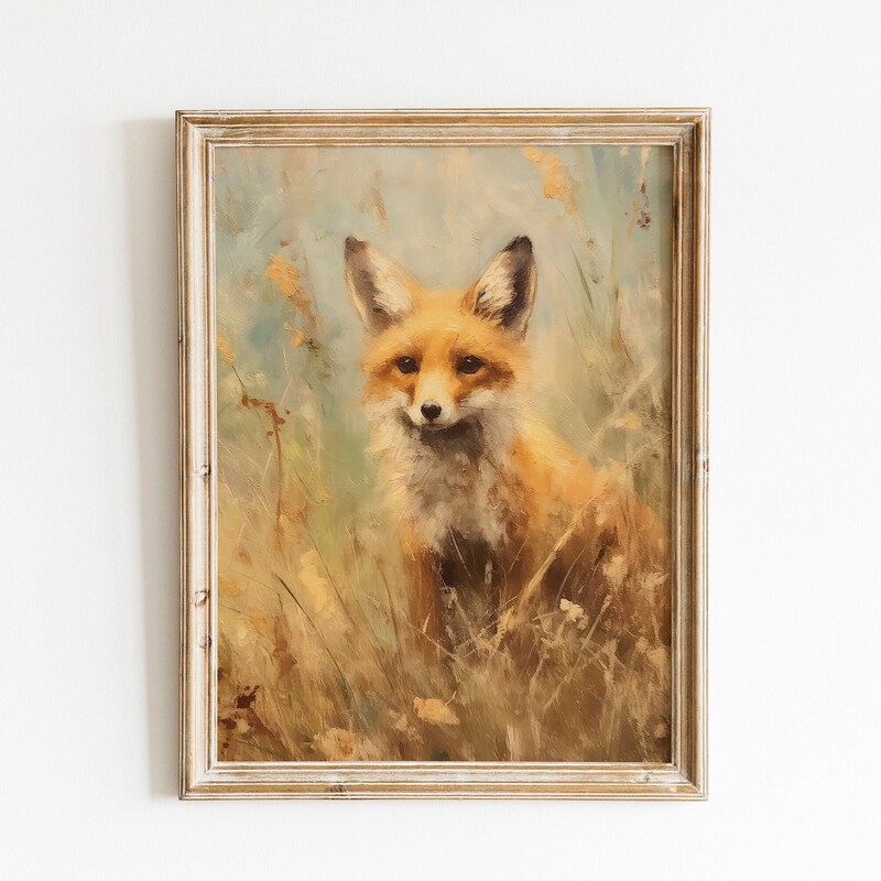 Fox Prints - Etsy