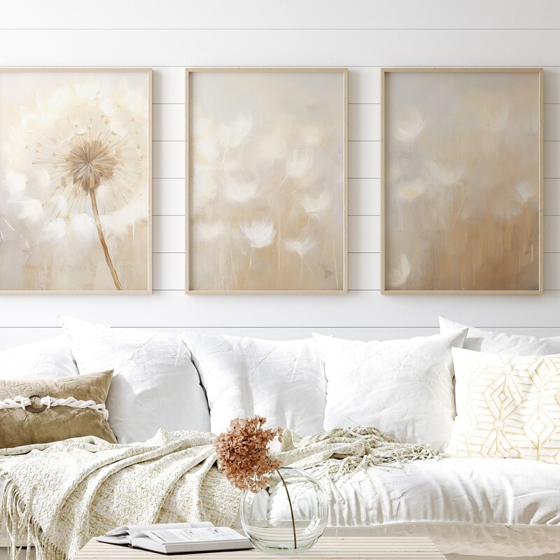 Dandelion Art - Etsy