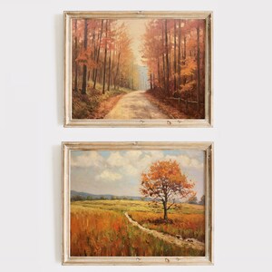 9 Rustic Autumn Prints | Farmhouse Wall Decor | Fall Wall Art | Autumn ...