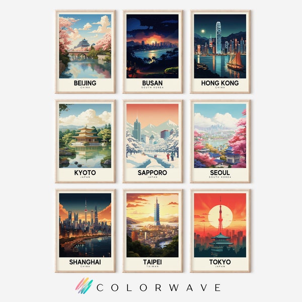 Asian Wall Art - Etsy