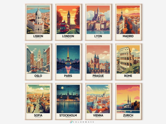 Europe Travel Posters