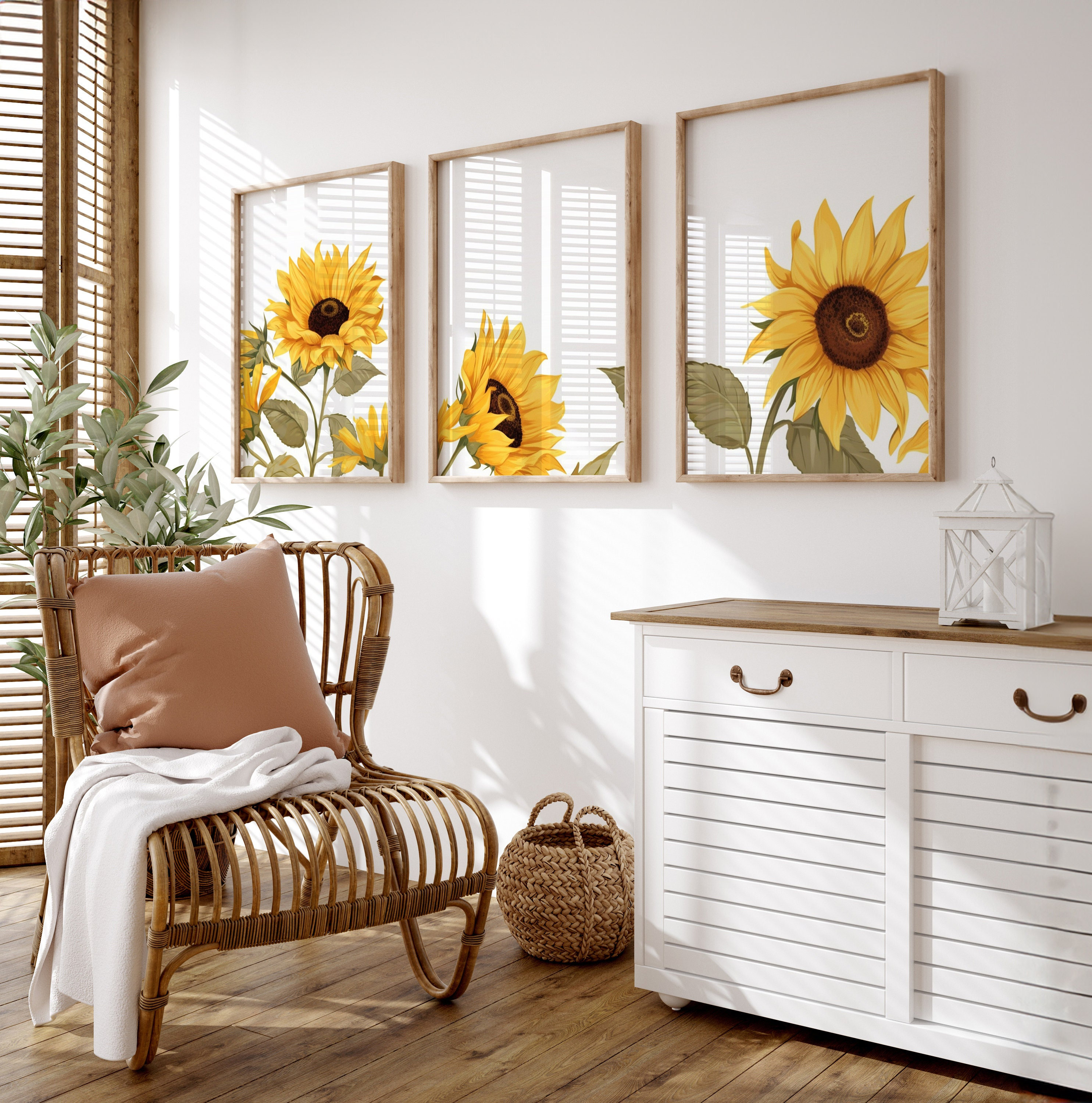 Sunflower decorations for bedroom store