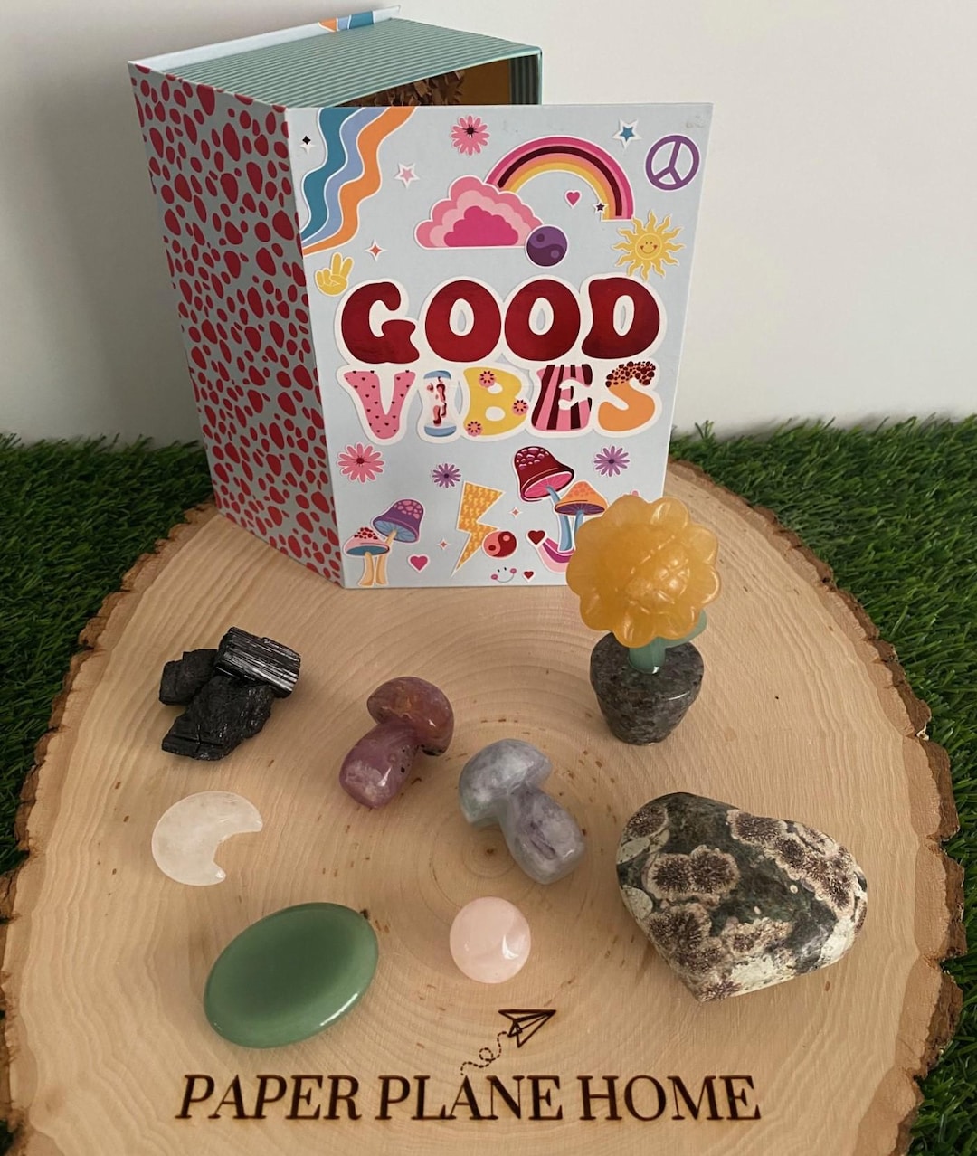 Good Vibes - Crystal Collection Gift Box - Etsy