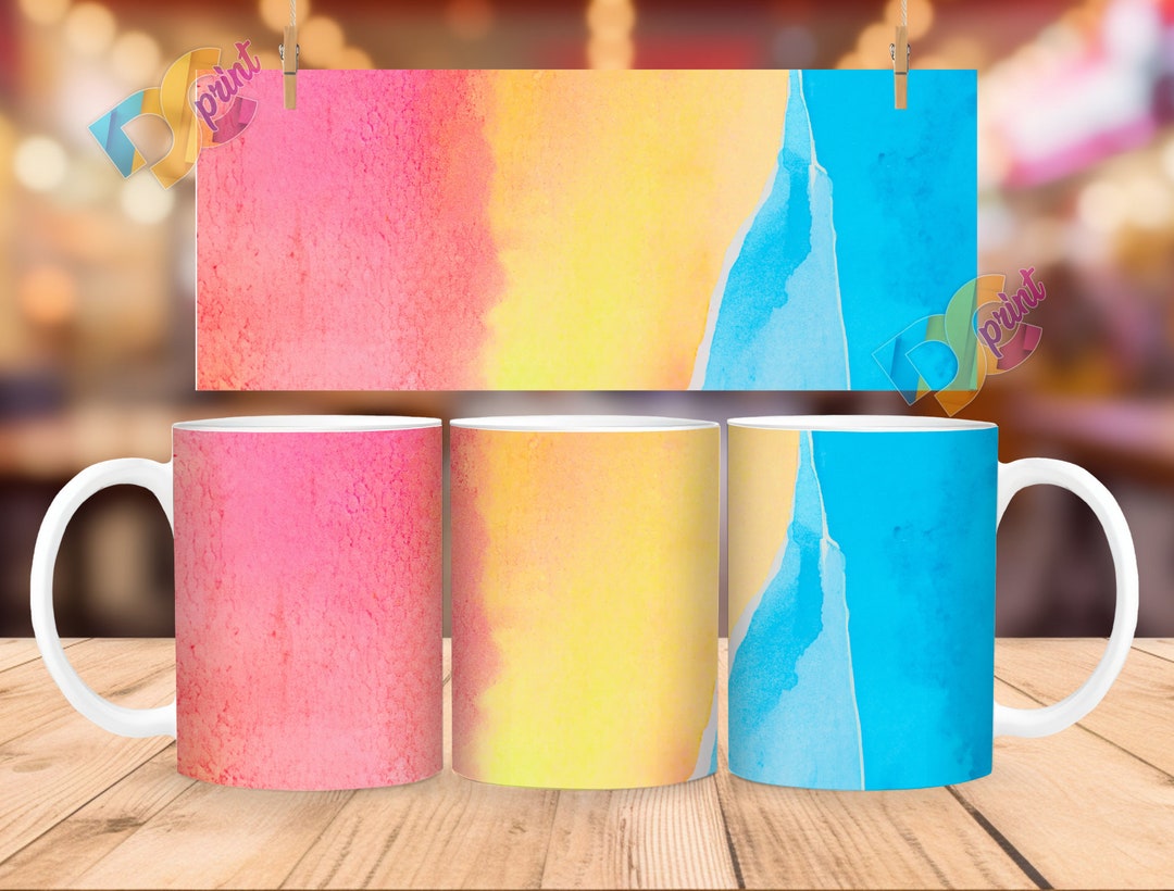 Flag Romania, Sublimation Designs, Mug PNG, Mug Wrap Download ...