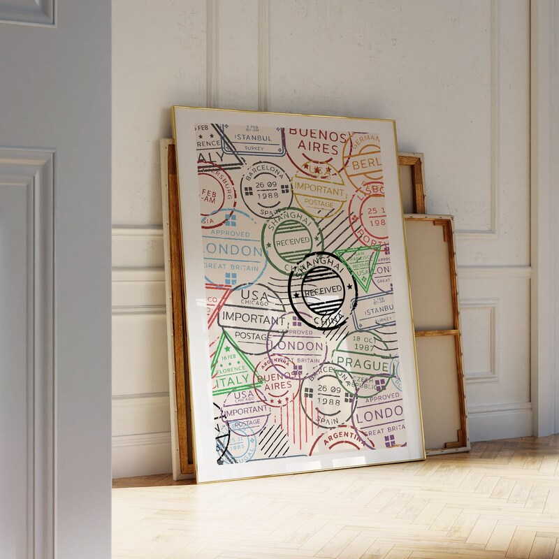 Passport Stamps - Etsy